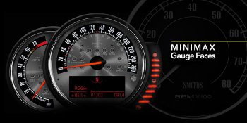 MINIMAXからMINI F55/F56系用 カスタムゲージが登場！ | MINI COOPER Sketch