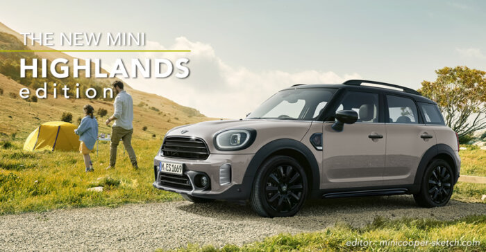 MINIクロスオーバー限定200台「ハイランドエディション」登場！ | MINI COOPER Sketch