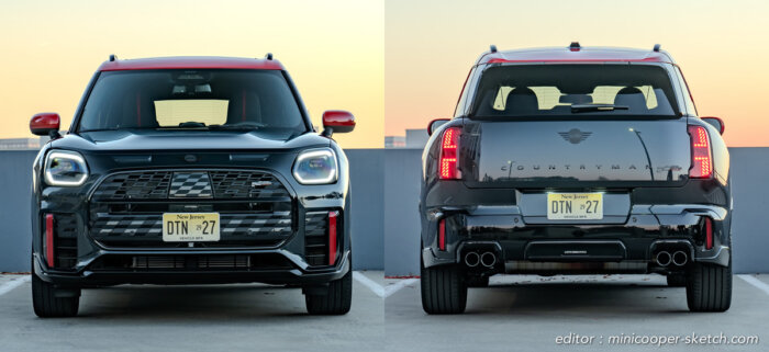 MINI カントリーマン ジョンクーパーワークス（U25）のスペックと装備 | MINI COOPER Sketch