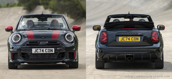 MINI ジョンクーパーワークス コンバーチブル（F67）のスペックと装備 | MINI COOPER Sketch